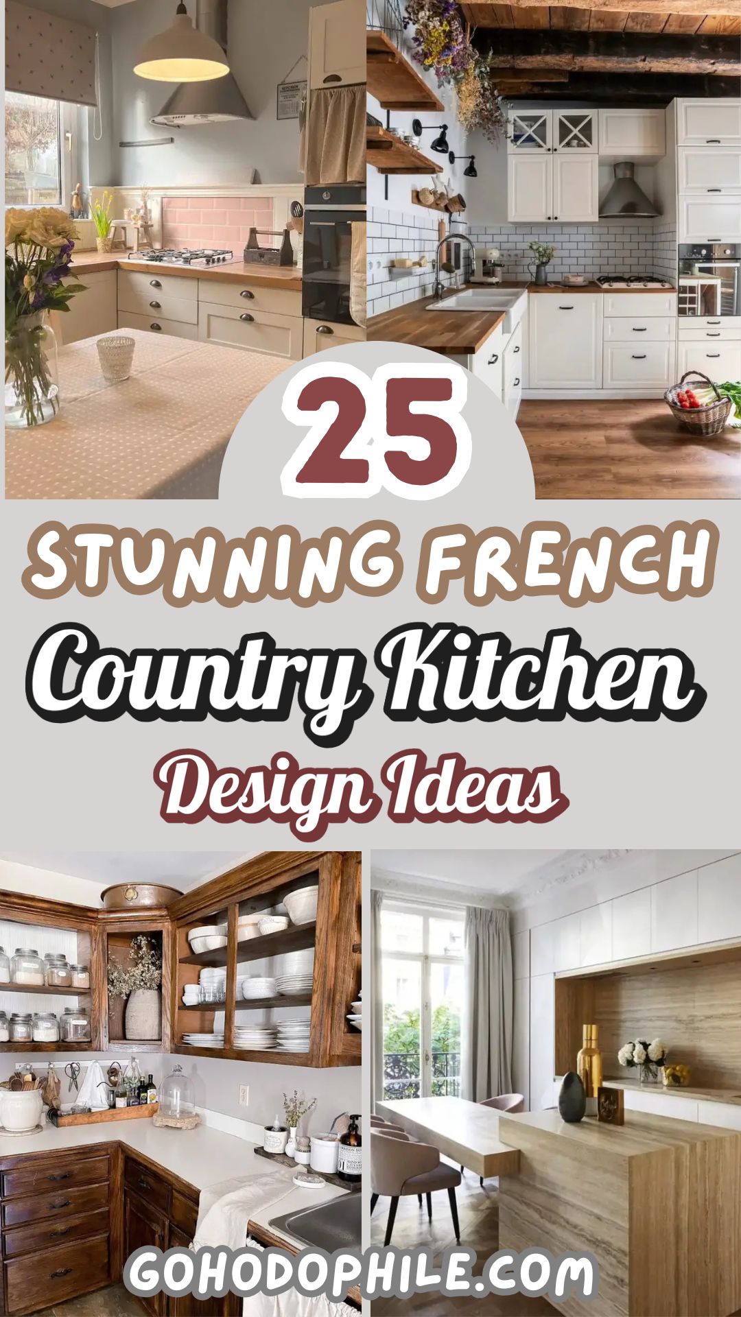 25 Stunning French Country Kitchen Design Ideas That Will Inspire Your ...